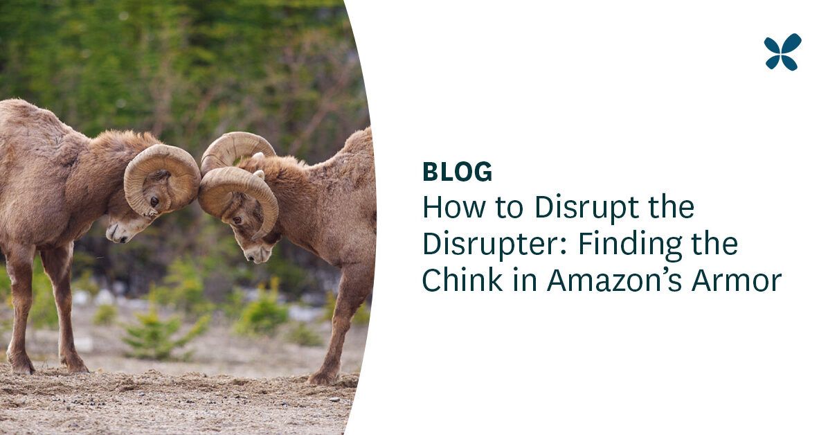 How to disrupt the disrupter: Finding the chink in Amazon’s armor ...