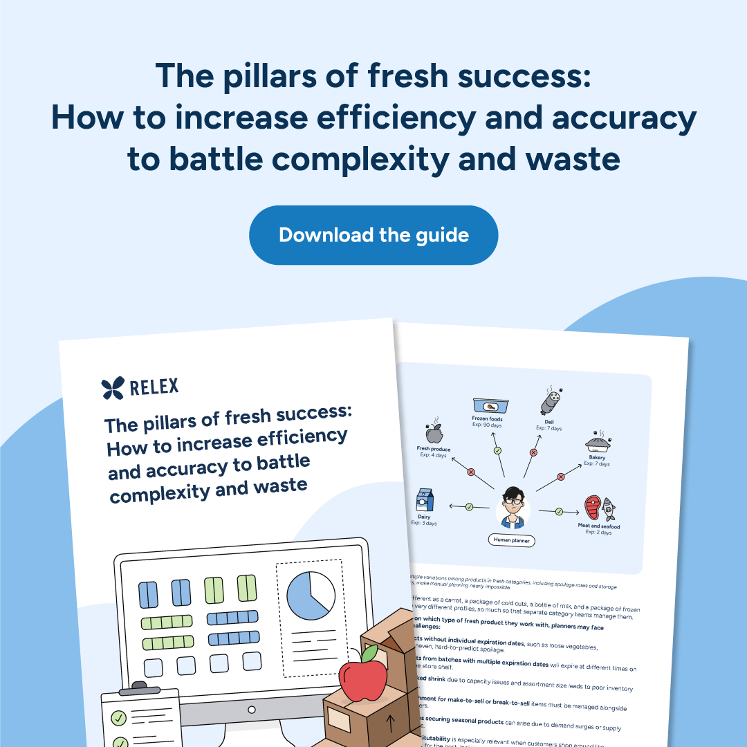 The pillars of fresh success: Increasing efficiency to battle waste | RELEX Solutions